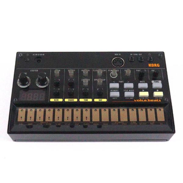 【中古】 アナログリズムマシン KORG volca beats コルグ ボルカビーツ  KORG volca beats の中古品です。  使用感のあるコンディションです。 商品内容：本体のみ  全体的に使用感のあるコンディションです。 ...