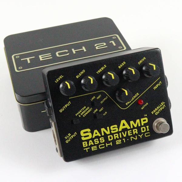 【中古】サンズアンプ ベースドライバーDI TECH21 SansAmp BASS DRIVER DI 旧仕様 ベース用DI プリアンプ  TECH21 SansAmp BASS DRIVER DI 旧仕様 の中古品です。  使用感のあるコ...