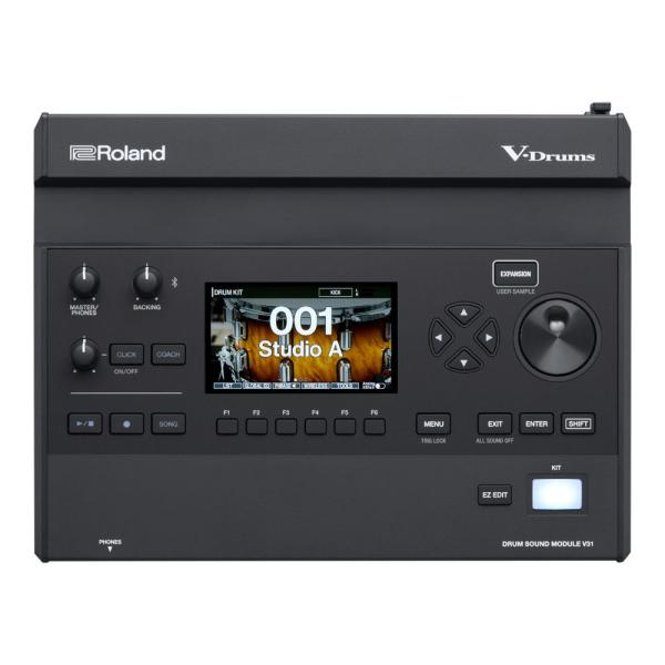 ROLAND V31 Drum Sound Module V-Drum音源 ローランド Vドラムサウンドモジュール  最高峰のサウンドと、洗練されたデザイン  V31はV-Drums 3シリーズにおけるコア・コンポーネントとなる音源モジュー...