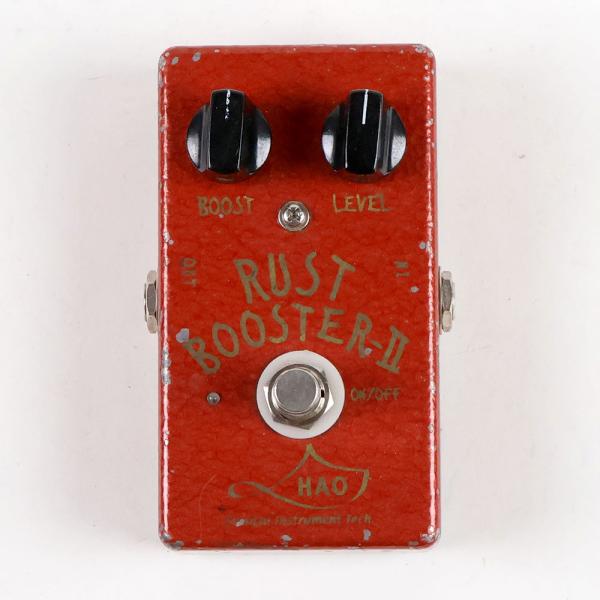 【中古】 ブースター HAO RUST BOOSTER II  HAO RUST BOOSTER II の中古品です。  使用感のあるコンディションです。 商品内容：本体のみ  全体的に傷やスレ、塗装?がれがあります。底面にマジックテープが...