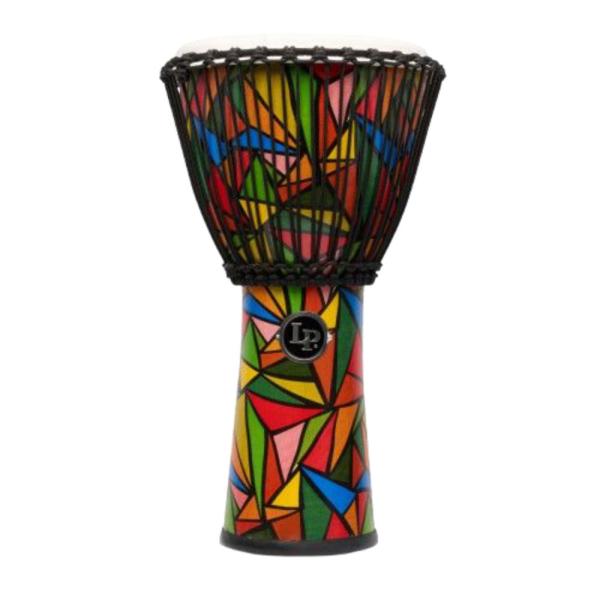 LP LP7005 World Beat Djembe Series 12-1/2インチ ジャンベ  Rope-Tuned Djembe  軽量で音が出しやすく、耐久性と耐候性に優れている軽量 合成シェルで明るくクリアなスラップ音と深く豊か...
