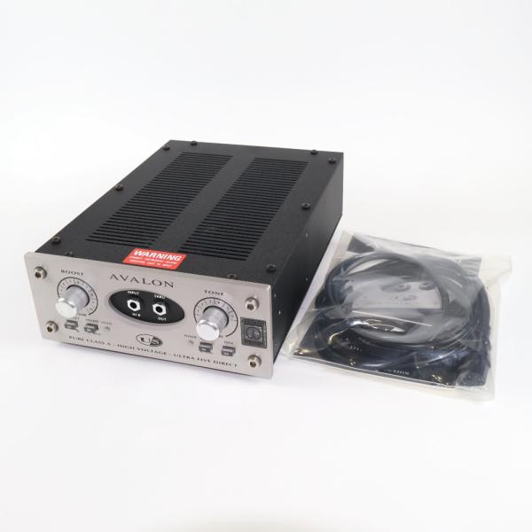 【中古】 プリアンプ DI AVALON DESIGN U5 SILVER 115V仕様  AVALON DESIGN U5 SILVER 115V仕様 の中古品です。  使用感のあるコンディションです。 商品内容：本体・電源コード・取扱説...