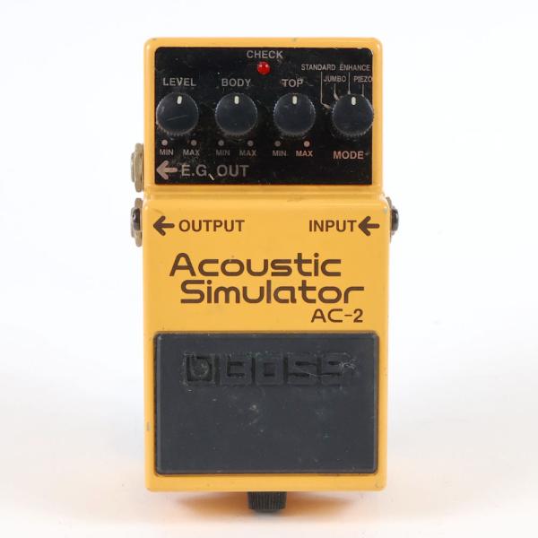 【中古】 アコースティックシミュレーター エフェクター BOSS AC-2 Acoustic Simulator ギターエフェクター  BOSS AC-2 Acoustic Simulator の中古品です。  使用感のあるコンディションで...