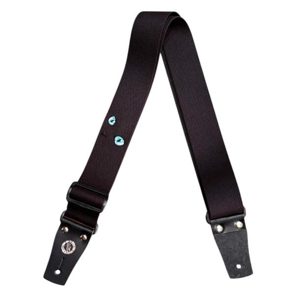 Grande uomo グランデウオモ TENDER STRAP TS-2 AC ねこ アクアマリン 3月 ギターストラップ  本体に柔らかくて肩への馴染みの良いアクリル製のベルトを使用したストラップです。  剣先の革はしっかりとした本革を...