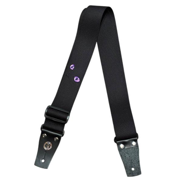 Grande uomo グランデウオモ TENDER STRAP TS-2 AC ねこ アメジスト 2月 ギターストラップ  本体に柔らかくて肩への馴染みの良いアクリル製のベルトを使用したストラップです。  剣先の革はしっかりとした本革を使...