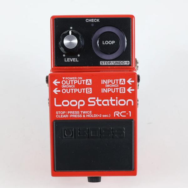 【中古】 ループステーション エフェクター BOSS RC-1 Loop Station ボス ギターエフェクター  BOSS RC-1 Loop Station の中古品です。  比較的綺麗なコンディションです。 商品内容：本体のみ  目...