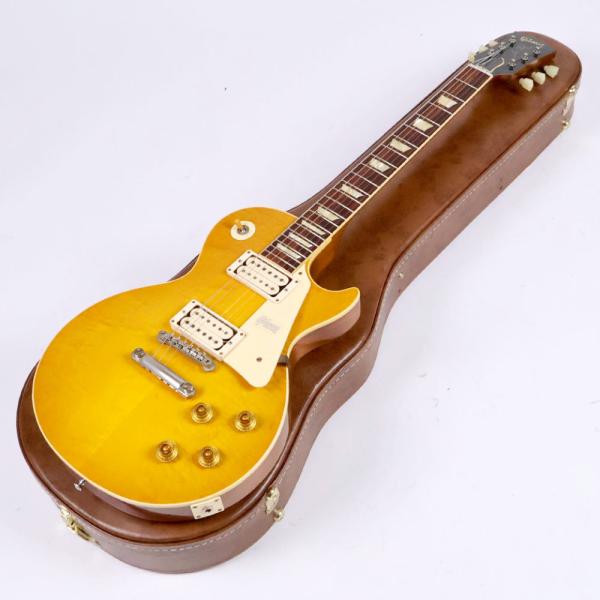 【中古】 エレキギター Gibson Custom Shop Historic Collection 1958 Les Paul Standard Reissue Hand Selected Lemon Burst 2019年製 超軽量 3...
