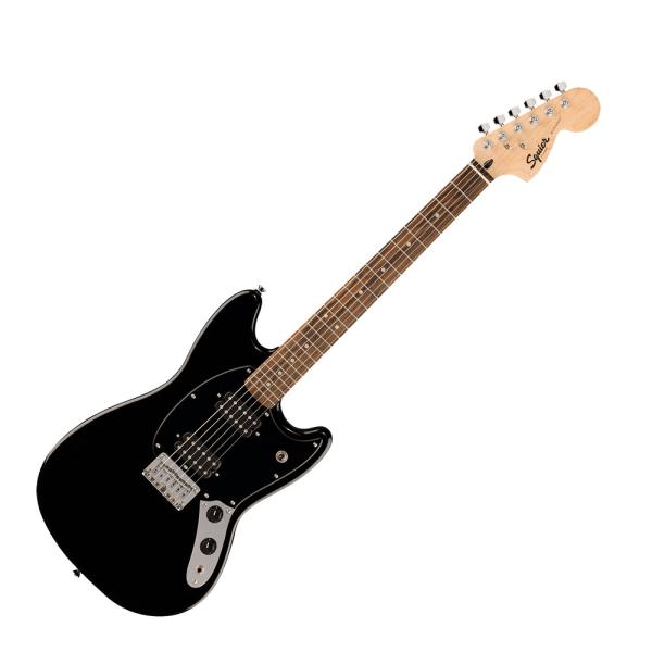 Squier スクワイア スクワイヤー Sonic Mustang HH LRL Black エレキギター  Squier Sonic Mustang HHは、すぐにギターを始めたいと考えている向上心溢れるプレイヤーに最適な楽器です。アイコ...