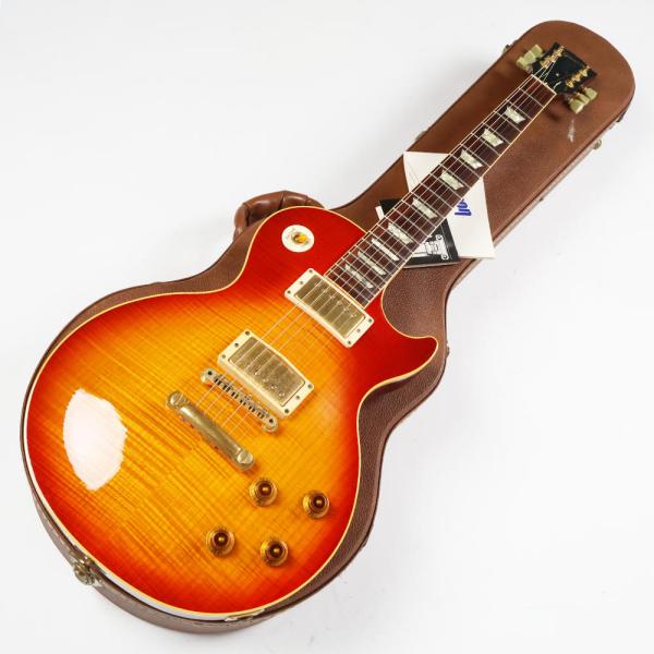 【中古】 エレキギター Gibson Les Paul Re-issue Heritage Dark Sunburst with Gold Hardware1988年製 Pre-Historic Custom Shopデカールあり ゴールド...