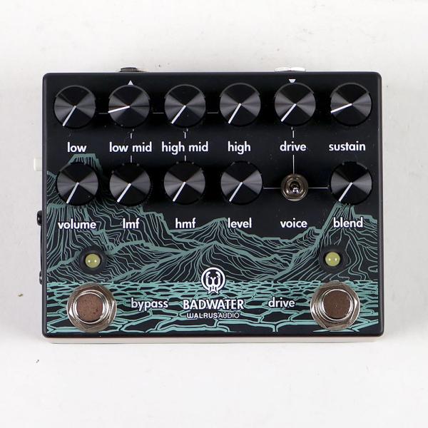 【中古】 WALRUS AUDIO WAL-BADW Badwater Bass Pre-amp and D.I. ベースプリアンプ/DI ベース用エフェクター  WALRUS AUDIO WAL-BADW Badwater Bass Pr...