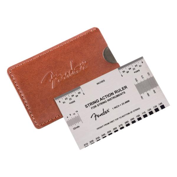 Fender フェンダー String Action Gauge ストリングアクションゲージ 弦高調整用ゲージ 定規  Fender公式ストリングアクションゲージは、プロフェッショナルレベルの弦高計測を可能にする精密設計ツールです。 楽器の...