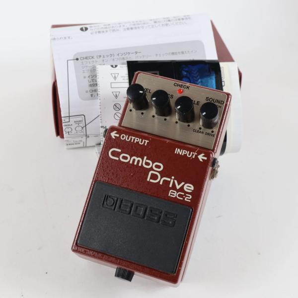 【中古】 コンボドライブ エフェクター BOSS BC-2 Combo Drive ボス ギターエフェクター  BOSS BC-2 Combo Drive の中古品です。  使用感のあるコンディションです。 商品内容：本体・箱・取扱説明書 ...