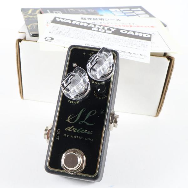 【中古】 Xotic Guitars エキゾチック SL Drive オーバードライブ ギターエフェクター  Xotic Guitars SL Drive の中古品です。  使用感のあるコンディションです。 商品内容：本体・箱・取扱説明書 ...