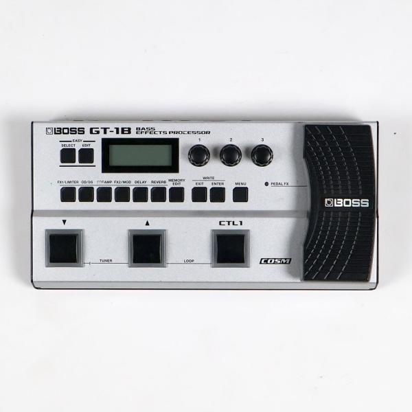 【中古】 ベース用マルチエフェクター BOSS GT-1B ボス ベースマルチエフェクター  BOSS GT-1B  の中古品です。  使用感のあるコンディションです。 商品内容：本体のみ  傷やスレ、塗装?がれがあります 現在の所、ガリも...
