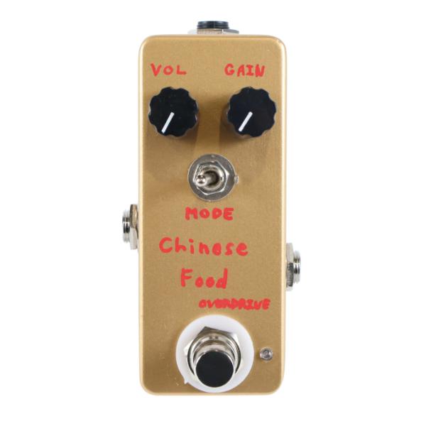 KAMINARI カミナリ Chinese Food Overdrive K-EP-CF1 オーバードライブ ギターエフェクター  ■トランスペアレント系 OD の多用途性 : 原音重視のローゲインクランチ、ゲイン変化の少ないクリーンブース...