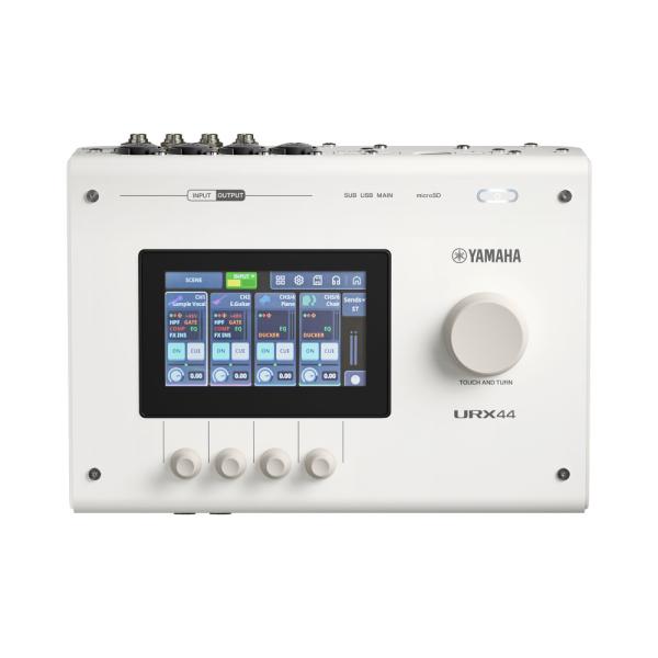 YAMAHA ヤマハ URX44 W URX Series Audio Interface 6in/4out USB-C オーディオインターフェース ホワイト  もっとつながる、無限のクリエイティビティ  複数の楽器を操るミュージシャン、ポ...