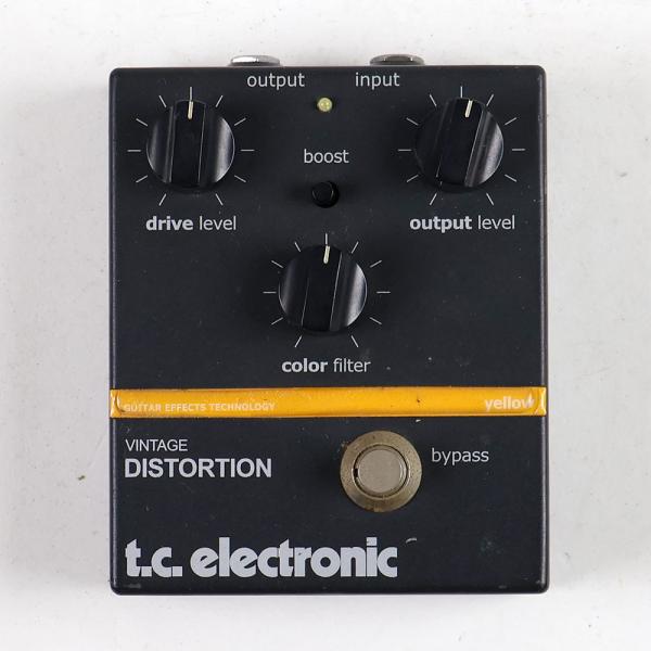 【中古】 ディストーション  tc electronic Vintage Distortion  t.c.electronic Vintage Distortion の中古品です。  使用感のあるコンディションです。 商品内容：本体のみ  ...