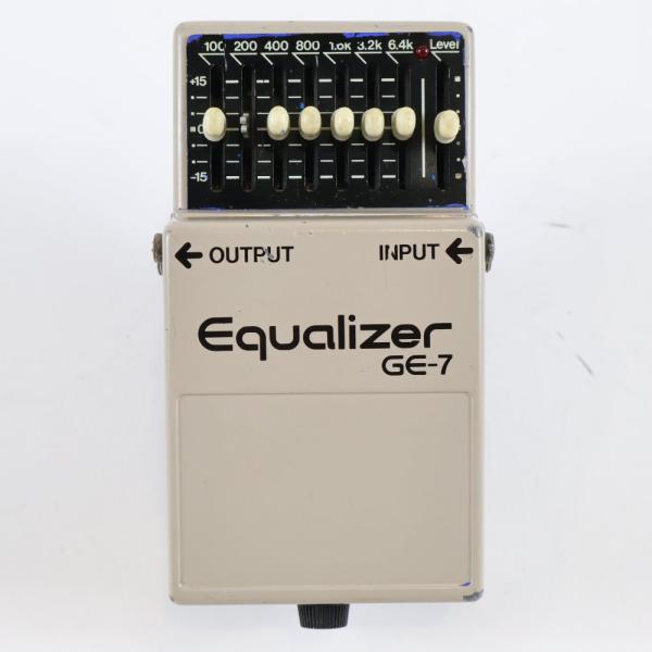 【中古】イコライザー エフェクター BOSS GE-7 Equalizer Made in Japan ギターエフェクター  BOSS GE-7 Equalizer Made in Japan の中古品です。  使用感のあるコンディションで...
