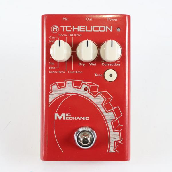 【中古】 ボーカルエフェクター TC HELICON MIC MECHANIC  TC HELICON MIC MECHANIC の中古品です。  使用感のあるコンディションです。 商品内容：本体のみ  傷、塗装剥がれがあり。 現在の所、ガ...