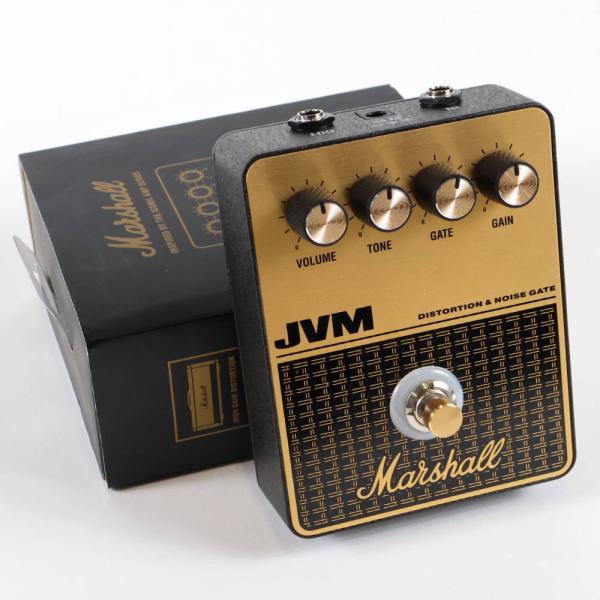 【中古】 Marshall マーシャル JVM オーバードライブ ディストーション ギターエフェクター  Marshall JVM の中古品です。  比較的綺麗なコンディションです。 商品内容：本体・箱  目立つ大きな傷はなく中古としては良...
