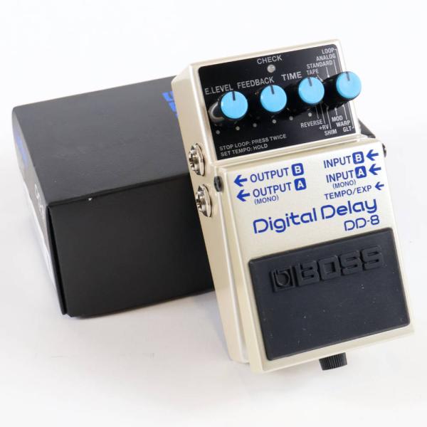 【中古】 ディレイ エフェクター BOSS DD-8 Digtal Delay ギターエフェクター  BOSS DD-8 Digtal Delay の中古品です。  使用感のあるコンディションです。 商品内容：本体・箱・取扱説明書  若干の...