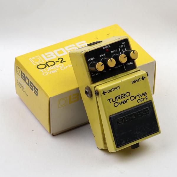 【中古】ターボオーバードライブ エフェクター BOSS OD-2 TURBO OverDrive Made in Japan ボス ギターエフェクター  BOSS OD-2 TURBO OverDrive Made in Japan  の中...