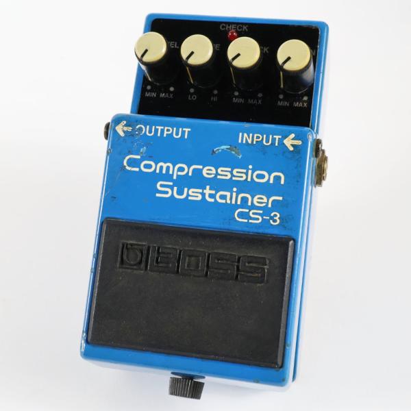 【中古】コンプレッサー エフェクター BOSS CS-3 Compression Sustainer ギターエフェクター  BOSS CS-3 Compression Sustainer  の中古品です。  使用感のあるコンディションです。...