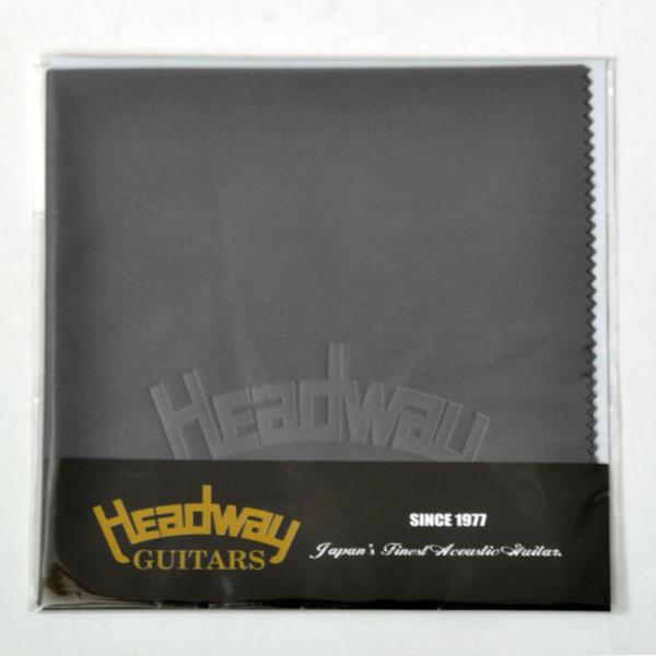 HEADWAY ヘッドウェイ MICRO FIBER CLOTH BLACK ギタークロス ブラック。  ヘッドウェイのロゴがエンボス加工されたオリジナルクロスです。 マイクロファイバーの極細繊維で楽器を優しくお手入れすることが可能です。 ...