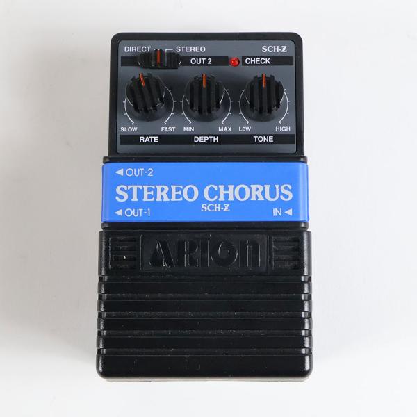 【中古】 コーラス エフェクター ARION SCH-Z STEREO CHORUS ギターエフェクター  ARION SCH-Z STEREO CHORUS の中古品です。  使用感のあるコンディションです。 商品内容：本体のみ  傷やス...