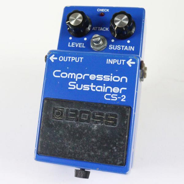【中古】コンプレッサー エフェクター BOSS CS-2 Compression Sustainer Made in Japan ギターエフェクター  BOSS CS-2 Compression Sustainer Made in Japa...