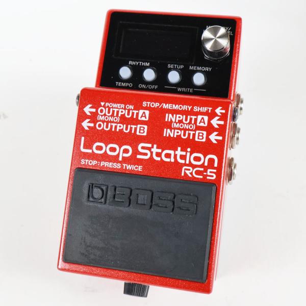 【中古】ループステーション エフェクター BOSS RC-5 Loop Station ボス ギターエフェクター  BOSS RC-5 Loop Station の中古品です。  使用感のあるコンディションです。 商品内容：本体のみ  目立...