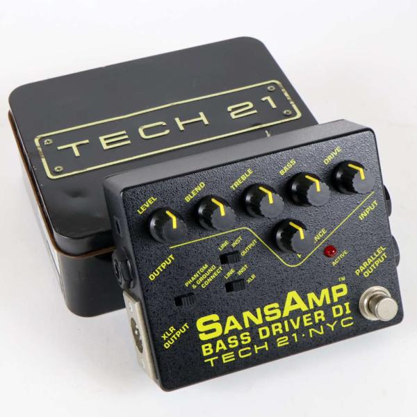 【中古】サンズアンプ ベースドライバーDI TECH21 SansAmp BASS DRIVER DI 旧仕様 ベース用DI プリアンプ  TECH21 SansAmp BASS DRIVER DI  の中古品です。  使用感のあるコンディ...