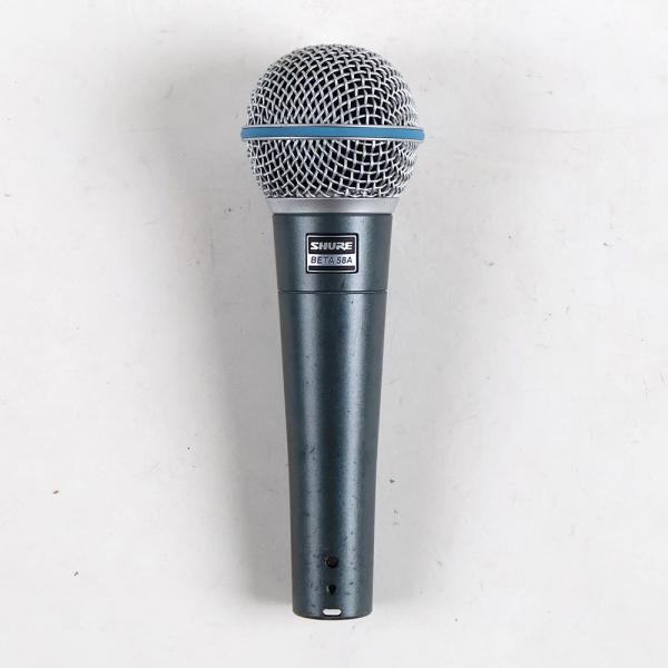 【中古】 マイク ダイナミックマイク シュアー SHURE BETA58A シュア マイクロフォン ベータゴッパ  SHURE BETA58A の中古品です。  使用感のあるコンディションです。 商品内容：本体のみ  全体的に使用感のあるコ...