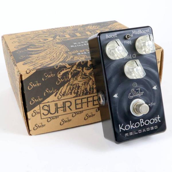 【中古】Suhr サー Koko Boost RE LOADED EVA MOD ブースター ギターエフェクター  Suhr Koko Boost RE LOADED の中古品です。  中古なりのコンディションです。 商品内容：本体・箱  ...