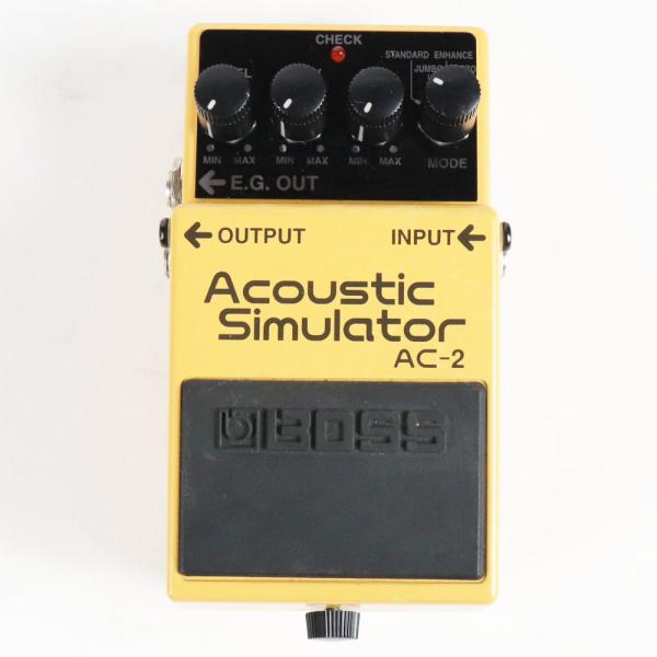 【中古】 アコースティックシミュレーター エフェクター BOSS AC-2 Acoustic Simulator ギターエフェクター  BOSS AC-2 Acoustic Simulator の中古品です。  使用感のあるコンディションで...