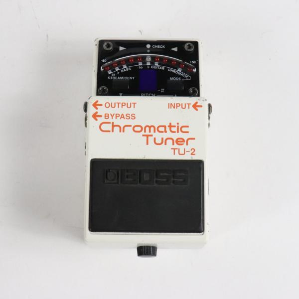 【中古】 クロマチックチューナー エフェクター BOSS TU-2 Chromatic Tuner ペダルチューナー  BOSS TU-2 Chromatic Tuner の中古品です。  使用感のあるコンディションです。 商品内容：本体の...