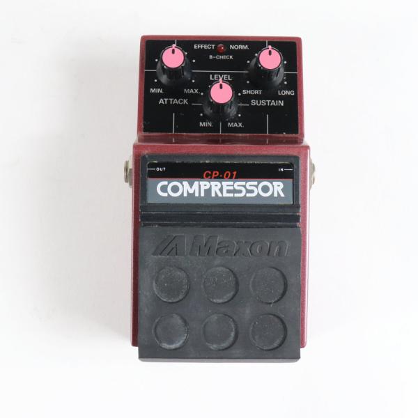 【中古】 コンプレッサー MAXON CP-01 COMPRESSOR  MAXON CP-01 COMPRESSOR の中古品です。  使用感のあるコンディションです。 商品内容：本体のみ  大きく目立つ傷はありませんが、軽微な擦り傷など...