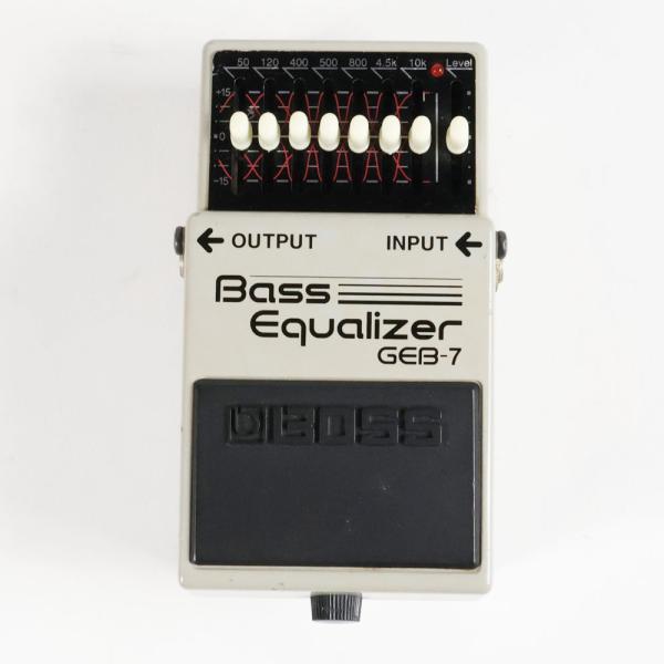 【中古】イコライザー エフェクター BOSS GEB-7 Bass Equalizer ベースエフェクター  BOSS GEB-7 Bass Equalizer の中古品です。  使用感のあるコンディションです。 商品内容：本体のみ  小傷...