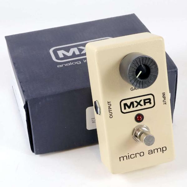 【中古】 ブースター エフェクター MXR M-133 MICRO AMP マイクロアンプ ギターエフェクター  MXR M-133 MICRO AMP の中古品です。  使用感のあるコンディションです。 商品内容：本体・箱・取扱説明書  ...