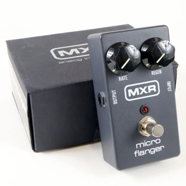 【中古】 MXR M152 Micro Flanger フランジャー ギターエフェクター  MXR M152 Micro Flanger の中古品です。  比較的綺麗なコンディションです。 商品内容：本体・箱・取扱説明書  目立つ傷なく中古...