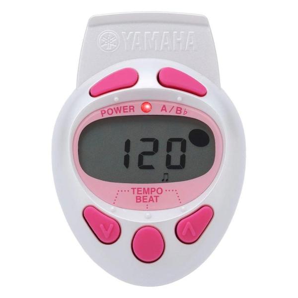 ヤマハ YAMAHA ME-55/PK メトロノーム簡単操作の可愛いクリップ式！ヤマハ 電子メトロノーム ME-55ヤマハ 電子メトロノーム ME-55は、譜面台や衣服に取り付けられるクリップ式。ダイヤル式調節で音量調節が簡単！カラー：ピン...