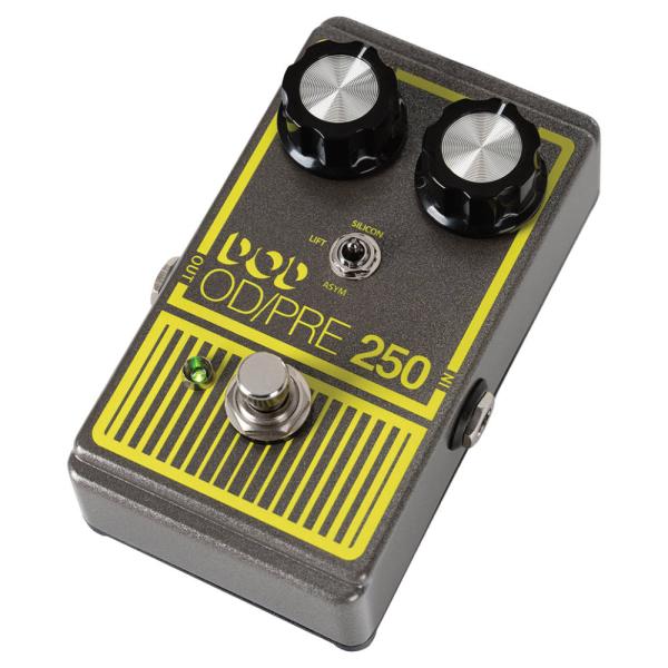 DOD Overdrive Preamp 250-X オーバードライブ プリアンプ ギターエフェクター  オリジナルOD250のサウンドと操作感を再現、合計3つのドライブ・モードを 装備する汎用性に優れた1台!  Overdrive Pre...