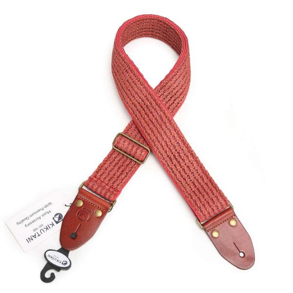 KIKUTANI キクタニ KSTR-203 ギターストラップ  紙繊維を編み込んだ帯状素材（ペーパーウェビング）を使用した、カジュアルなルックスが魅力のストラップです。 紙繊維を編み込んだ帯状素材ならではの軽量さとナチュラルな質感が特徴で...