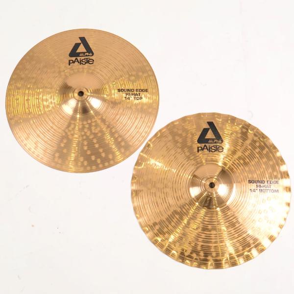 【中古】 ハイハットシンバル ペア パイステ PAISTE Alpha Sound Edge HiHat Pair 14インチ ペア  PAISTE Alpha Sound Edge HiHat Pair 14インチ ペア の中古品です。 ...