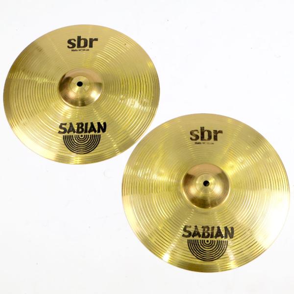 【中古】 ハイハットシンバル ペア セイビアン SABIAN sbr HI HAT 14インチ ペア  SABIAN sbr HI HAT 14インチ ペア の中古品です。  使用感のあるコンディションです。 商品内容：本体のみ  シンバル...