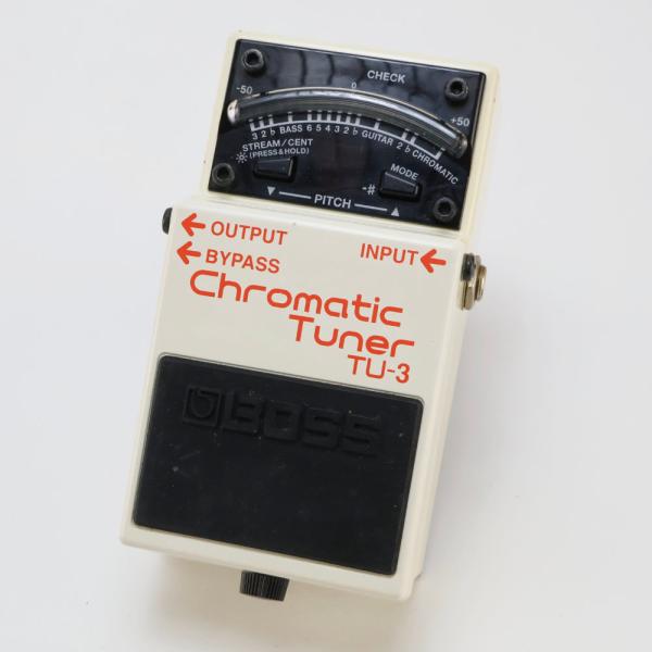 【中古】 クロマチックチューナー BOSS TU-3 Chromatic Tuner  BOSS TU-3 Chromatic Tuner の中古品です。  使用感のあるコンディションです。 商品内容：本体のみ  多少の傷やスレ、塗装剥がれ...