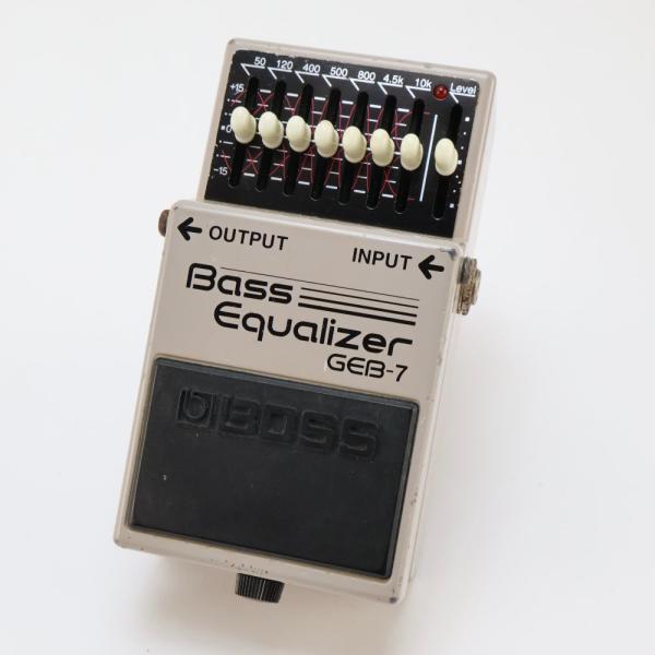 【中古】イコライザー エフェクター BOSS GEB-7 Bass Equalizer ベースエフェクター  BOSS GEB-7 Bass Equalizer の中古品です。  使用感のあるコンディションです。 商品内容：本体のみ  傷や...