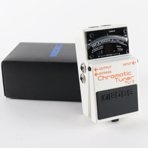 【中古】 クロマチックチューナー BOSS TU-3 Chromatic Tuner  BOSS TU-3 Chromatic Tuner の中古品です。  使用感のあるコンディションです。 商品内容：本体・箱・取扱説明書  スレのある中古...