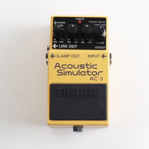 【中古】 アコースティックシミュレーター エフェクター BOSS AC-3 Acoustic Simulator ギターエフェクター  BOSS AC-3 Acoustic Simulator の中古品です。  使用感のあるコンディションで...