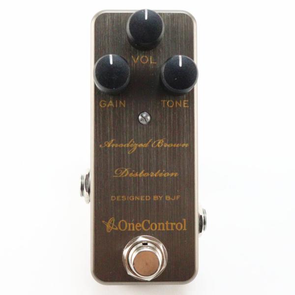 【中古】 ディストーション ONE CONTROL ANODIZED BROWN DISTORTION 旧デザイン ワンコントロール アノダイズドブラウン ワンコン  ONE CONTROL ANODIZED BROWN DISTORTIO...